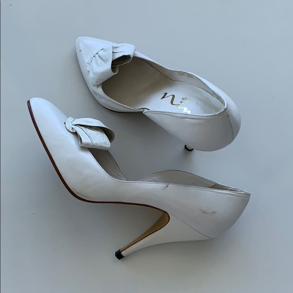 Nina Originals | Shoes | White Vintage Pumps | Poshmark